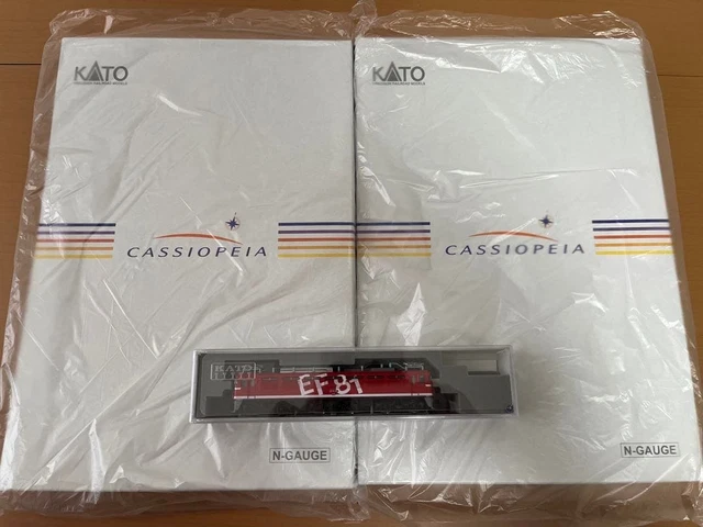 KATO N GAUGE E26 Cassiopeia Cruise EF81 Rainbow Passenger Train Set ...
