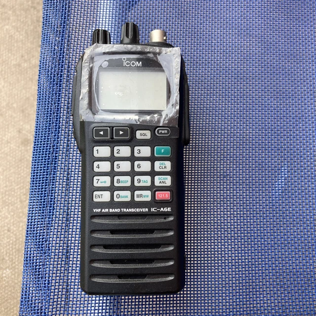 ICOM IC-A6E VHF Air Band Transceiver (not 8.33) doesn’t have charger or Ariel £57.92 - PicClick UK