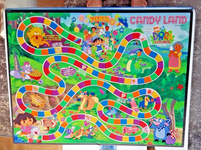 DORA CANDY LAND board game board only $7.79 - PicClick