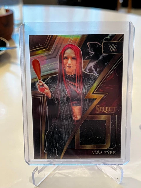 ALBA FYRE WWE Prizm Panini Select Patch Card EUR 14,76 - PicClick FR
