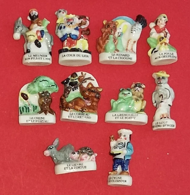 SÉRIE COMPLÈTE FÈVES fable de la Fontaine EUR 9,99 - PicClick FR