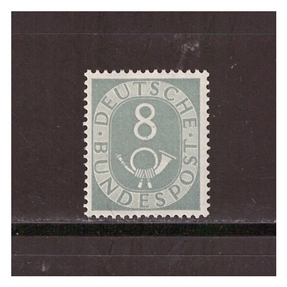 BRD JAHRGANG 1951 Mi.Nr. 127 postfrisch 8 Pf Posthorn (A) EUR 8,25 ...