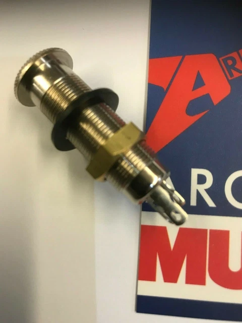 IBANEZ 3JK1C12DZ /BASS Guitar Barrel Jack Socket Chrome £14.99 ...