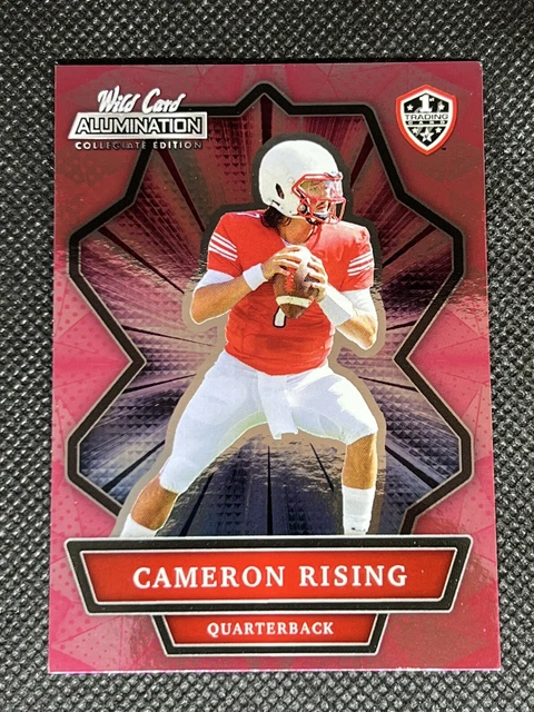2021 WILD CARD Allumination CAMERON RISING RC #ANBC-9 PINK Utah Utes ...