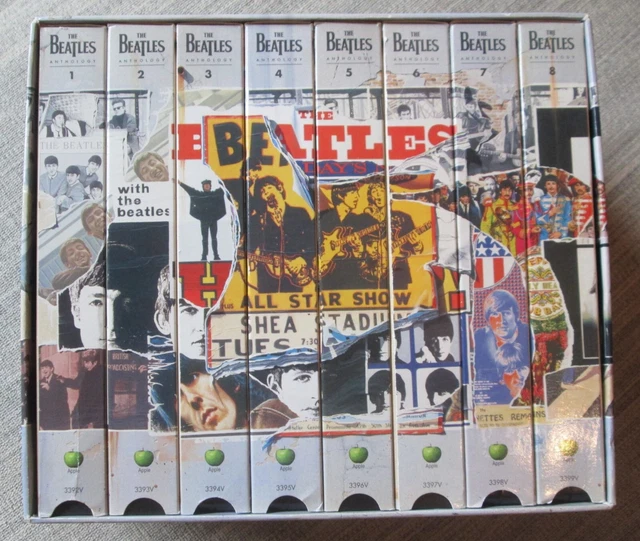 THE BEATLES ANTHOLOGY VHS 8-Tape Box Set, 1996 £7.60 - PicClick UK