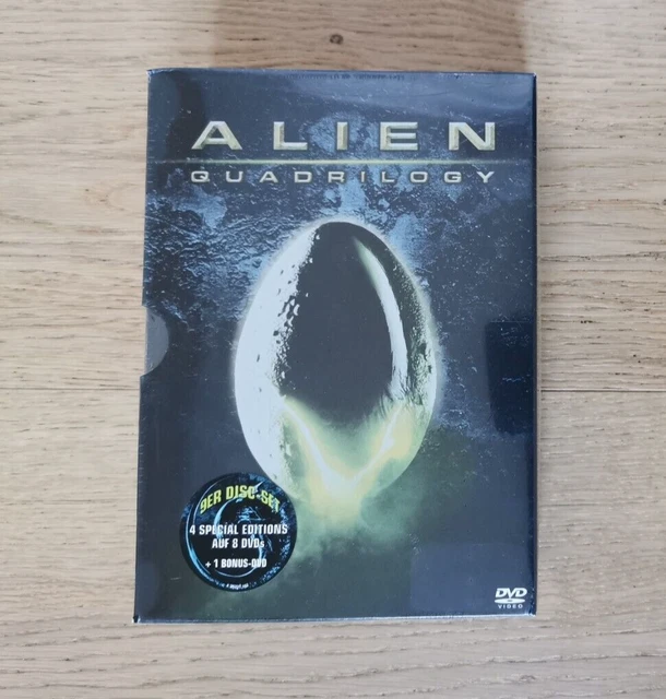 ALIEN QUADRILOGY DVD Box NEU OVP I 9 DVDs I 4 Filme mit Special Edition ...