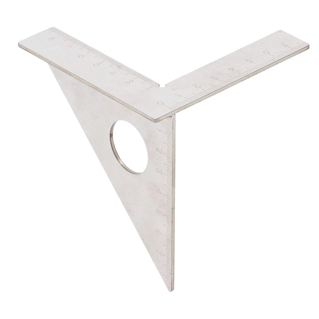 CARPENTER ANGLE RULER Carpentry Corner 45/90 Degree Right Angle ...