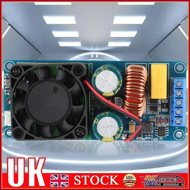 IRS2092S STAGE POWER Amplifier Board Class D Mono Channel Sound System ...