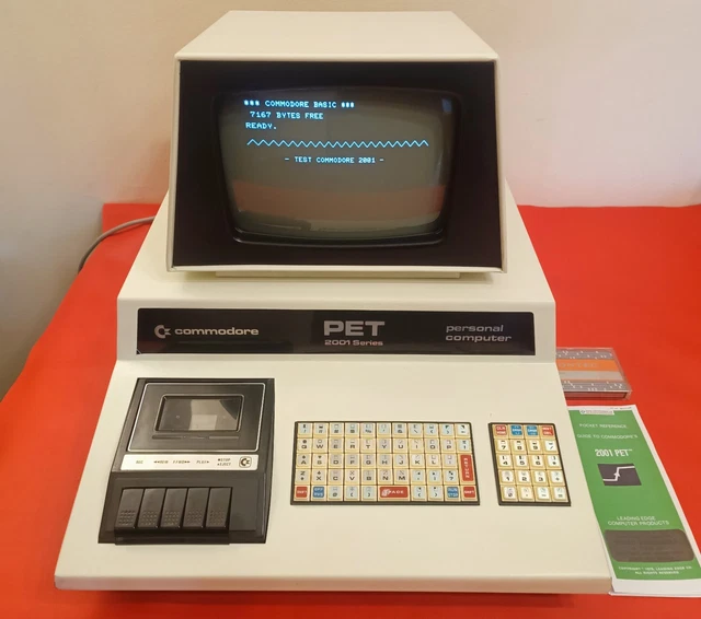 COMMODORE PET 2001 Series FUNZIONANTE Ottime condizioni! Retrocomputer ...