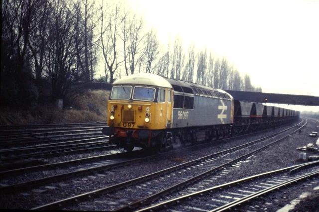 35MM ORIGINAL COLOUR Rail Slide BR Class 56 56097 at Unknown Location £ ...