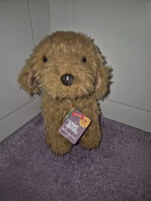 LIVING NATURE CAVAPOO Puppy Dog Plush Soft Toy Washable BNWT £6.51 ...