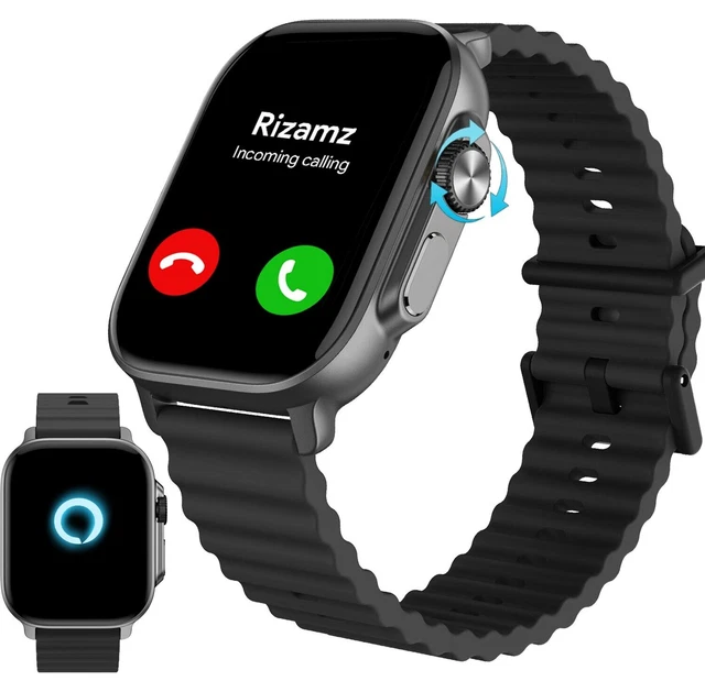 ALEXA SMART WATCH for Men Answer/Make Calls Fitness Watch for Android ...