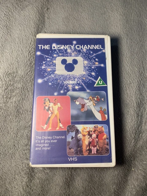 THE DISNEY CHANNEL - Official Disney VHS - Volume 1 - Very Rare VHS ...