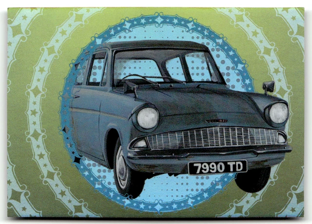 PANINI HARRY POTTER Magical Inspiration 2025 No. 93 Ford Anglia Gold ...