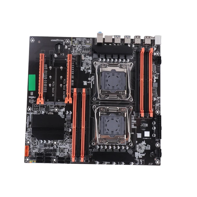 DUAL SOCKET 2011-3 Motherboard DDR4 For Studio Game E5 CPU £89.75 ...