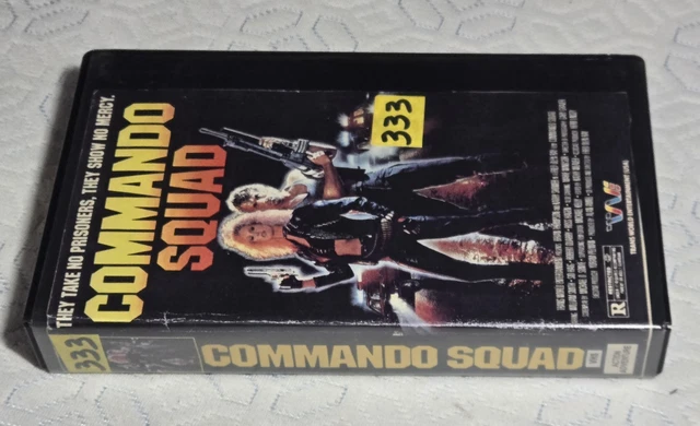 COMMANDO SQUAD VHS 1987 Trans World Video Rare Action Movie Retro Ex-Rental $8.75 - PicClick CA