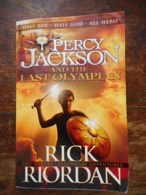 Percy Jackson And The Last Olympian Rick Riordan Penguin 2013 Paperback