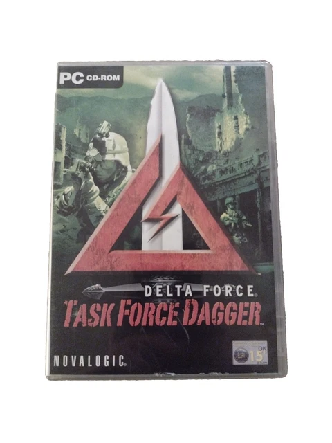 DELTA FORCE - Task Force Dagger Pc Cd-Rom Game Windows 95 98 2000 Me Xp £3.95 - PicClick UK