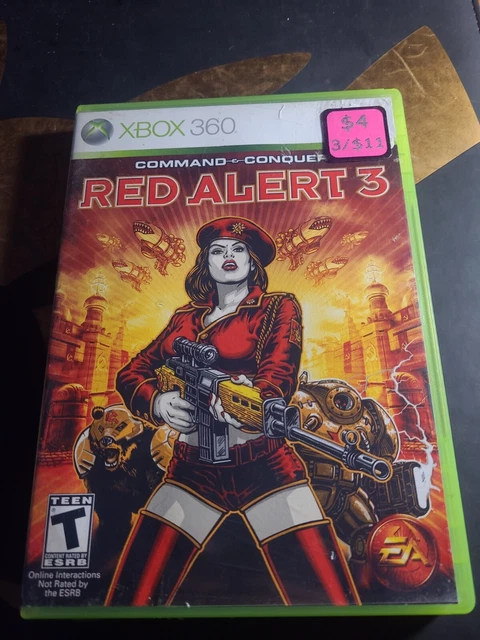 COMMAND & CONQUER: Red Alert 3 (Microsoft Xbox 360, 2008) $12.00 ...