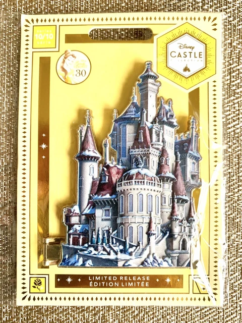 DISNEY CASTLE COLLECTION Pin Beauty And The Beast Belle 30th Limited ...