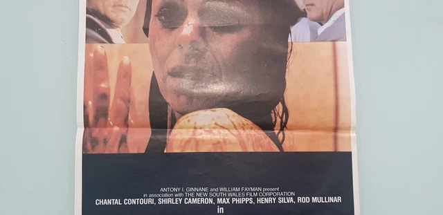 THIRST AN ORIGINAL 1979 Australian Daybill Horror Movie Poster Chantal ...