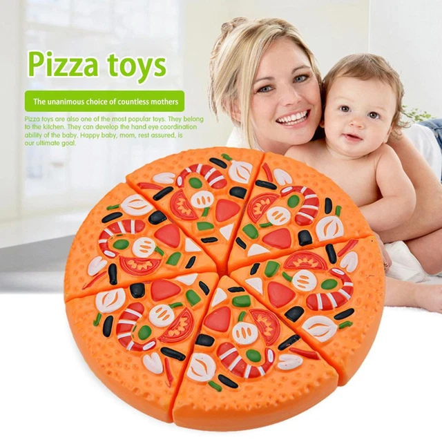 KIDS CUTTING PIZZA Toy Pretend Play Game Educational Toys For Boy Gift ...