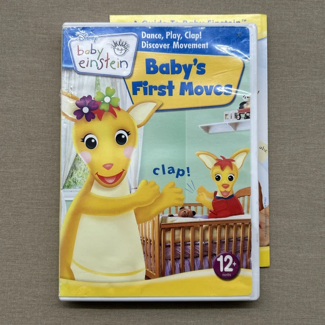 DISNEY'S BABY EINSTEIN Baby's First Moves (DVD 2009 + Guide) Music ...