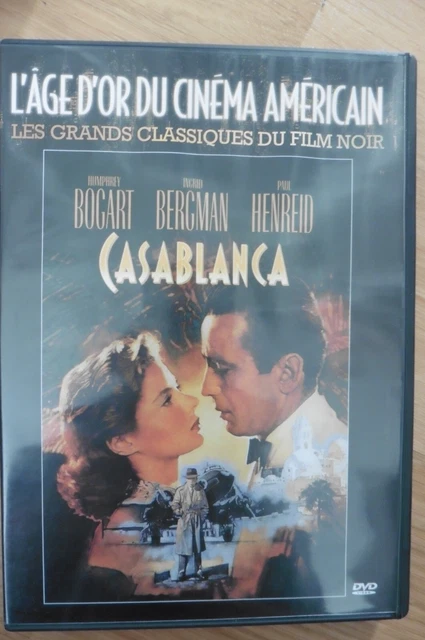 DVD FILM CASABLANCA 1942 de Michael Curtiz avec Ingrid Bergman Humphrey Bogart EUR 8,00 ...