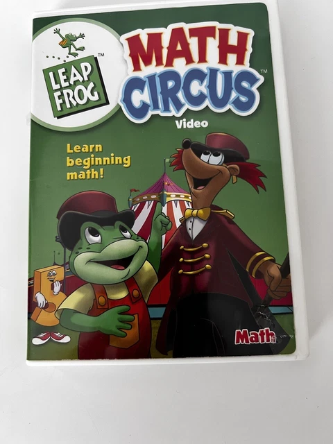 LEAP FROG MATH Circus Educational Video DVD By Leapfrog 2004 $3.44 ...