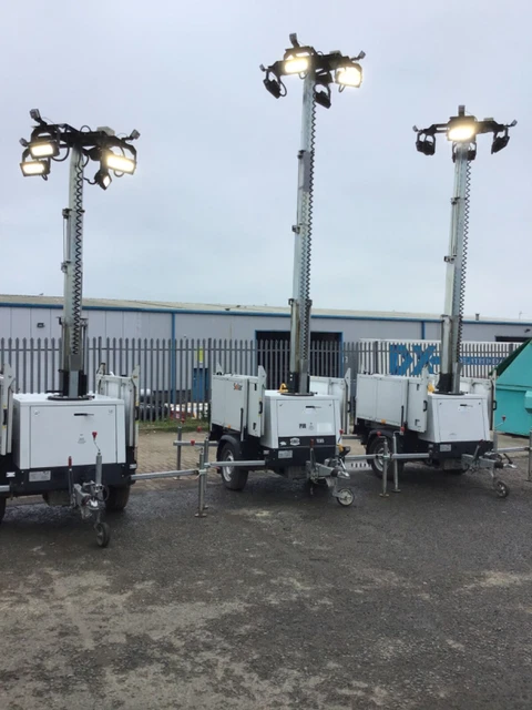 SMC TL55 SOLAR Powered Lighting Tower Led Lights Event - Site Lighting ...