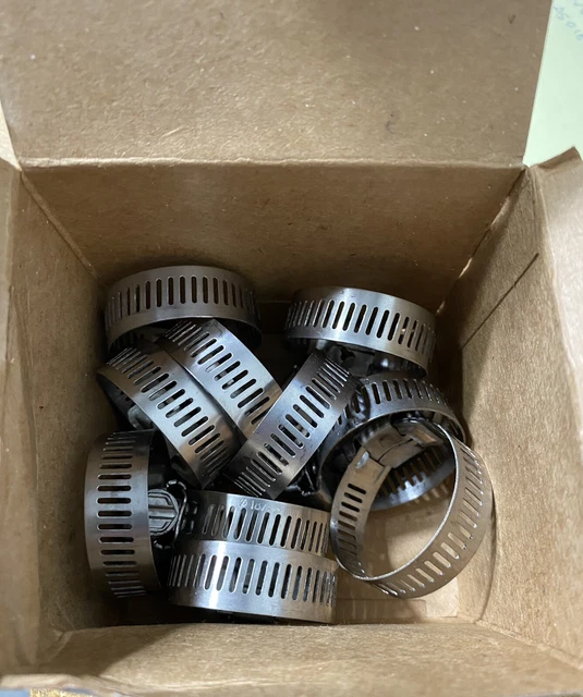 IDEAL-TRIDON HOSE CLAMPS, Abrazaderas Size 16(18 to 38 mm),Box of 10 ...