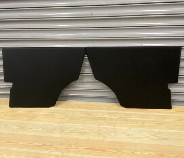 CLASSIC MINI MK1 Nos Rear Door Cards Trim Panel In Black-Morris-Cooper ...