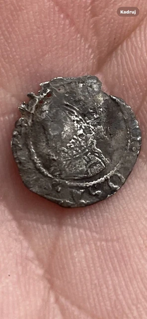HAMMERED SILVER coin Elizabeth I penny 1558-1603 £6.53 - PicClick UK