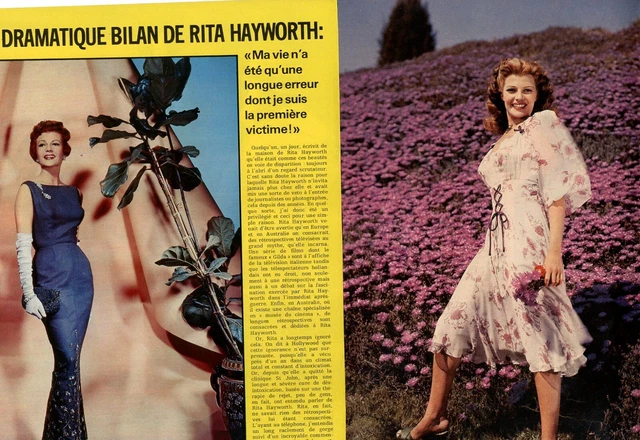 COUPURE DE PRESSE Clipping 1978 Rita Hayworth (6 pages) EUR 5,00 - PicClick FR