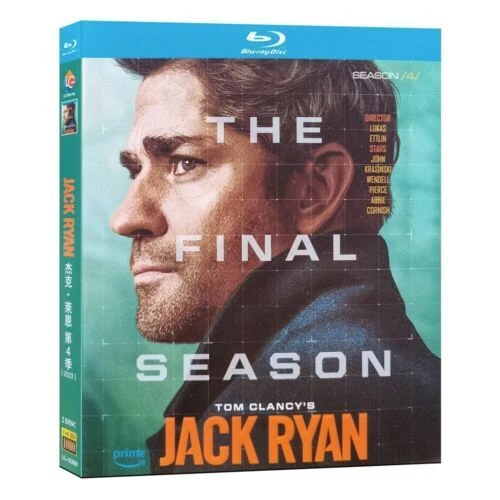 JACK RYAN SEASON 4 (2023)-Brand New Boxed Blu-ray HD TV series 2 Disc ...