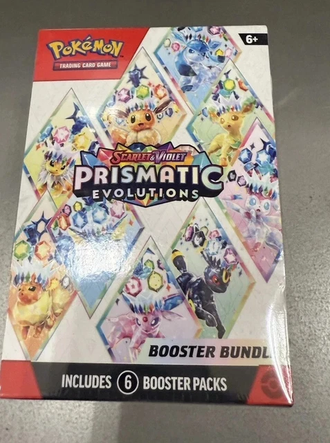 POKÉMON TCG SCARLET & Violet Prismatic Evolutions Booster Bundle FACTORY SEALED £52.66 - PicClick UK