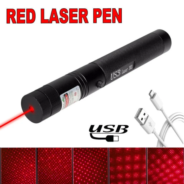 ROT LASERPOINTER 300KM Reichweite Extrem Stark 650NM LaserPointer ...