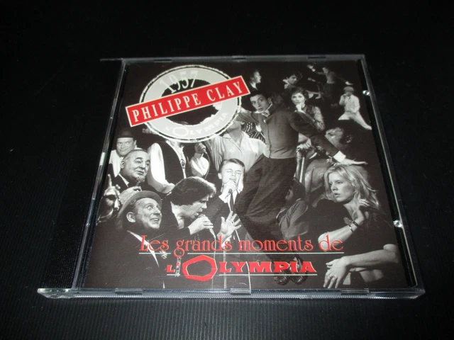 CD &PHILIPPE CLAY A L'OLYMPIA 1957" Les grands moments de l'Olympia EUR ...