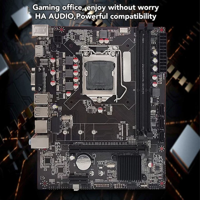H61A ATX MOTHERBOARD LGA 1155 Pin CPU Architecture Support VGA HD Multimedia £44.15 - PicClick UK