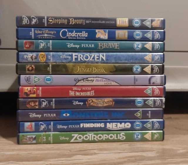 DISNEY CLASSICS DVD Bundle x 11 Animation Movies £13.99 - PicClick UK