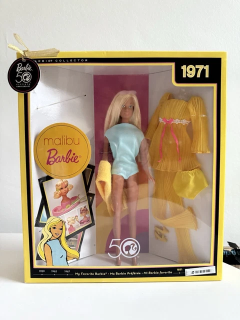 BARBIE MATTEL, MY Favourite Doll Malibu 1971 REPRO, Rare Collector's ...