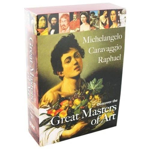DISCOVER THE GREAT Masters Of Art - 3 DVD Box Set £3.39 - PicClick UK