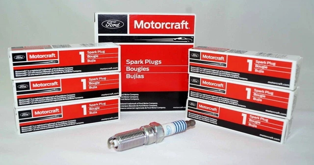 SET OF 6 Genuine OEM SP550X Motorcraft Iridium Spark Plug CYFS12YPCTX ...