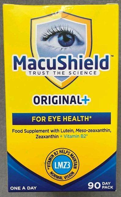 MACUSHIELD FOOD SUPPLEMENT One a Day - 90 days Capsules £21.99 ...