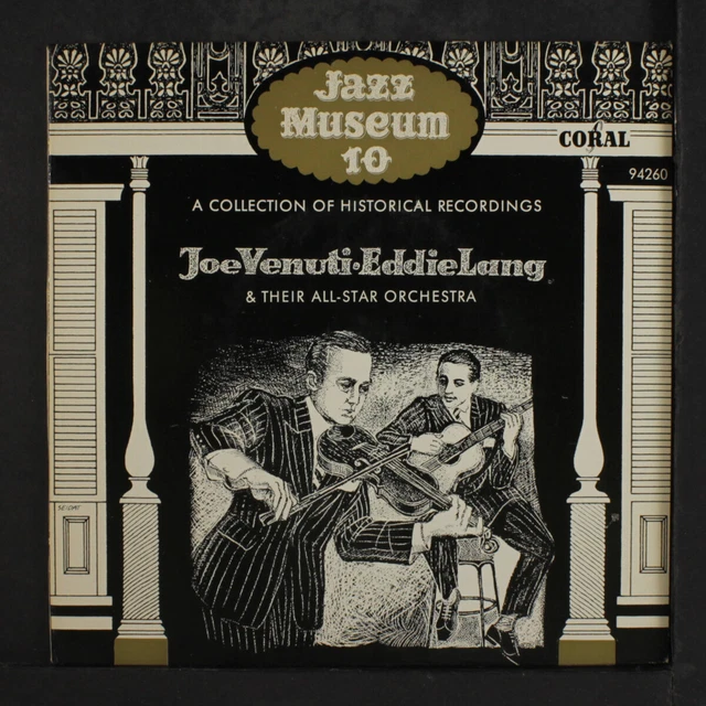 JOE VENUTI / EDDIE LANG: jazz museum 10 CORAL 7" Single 45 RPM EUR 14 ...