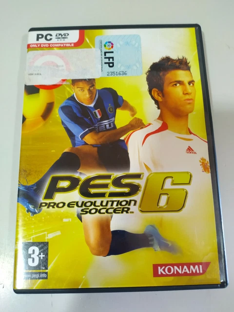 PES 6 PRO Evolution Soccer Konami - juego para PC Dvd-Rom Espagne - 3T ...