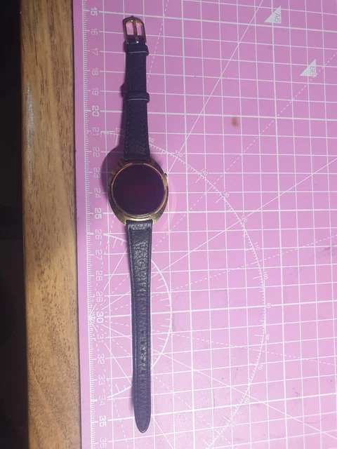 VINTAGE TIMEX DIGITAL red led watch SSQ Style - Extremely rare! Gold ...