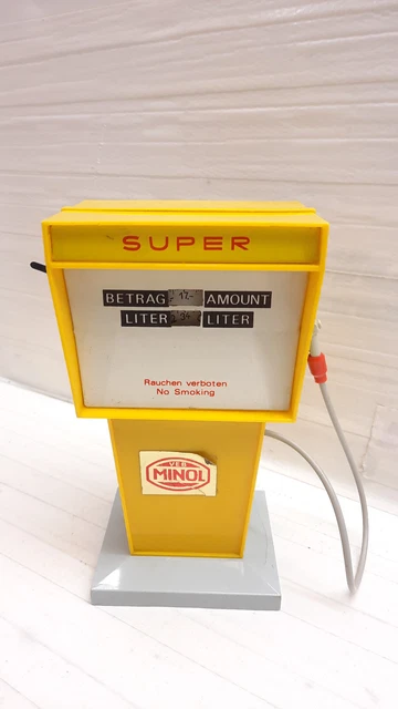 DDR SPIELZEUG MINOL Zapfsäule Tanksäule Intertank Piko Anker Rar Selten ...