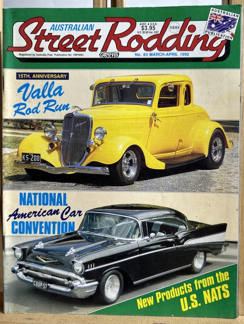 GRAFFITI AUSTRALIAN STREET Rodding Magazine No.83 March/April 1992 In ...