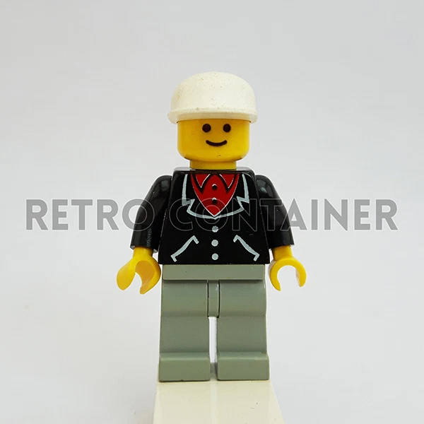 LEGO MINIFIGURES - 1x trn096 - Townsperson Man - Vintage Man Minifig ...